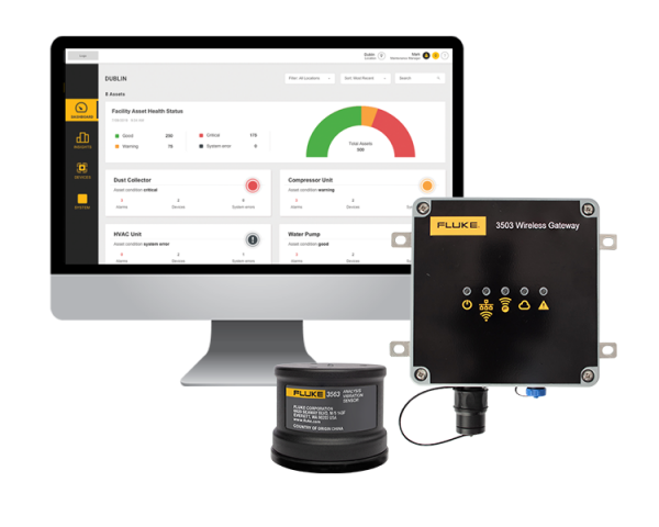 Fluke 3563 Analysis Vibration Sensor – KVR Reliability